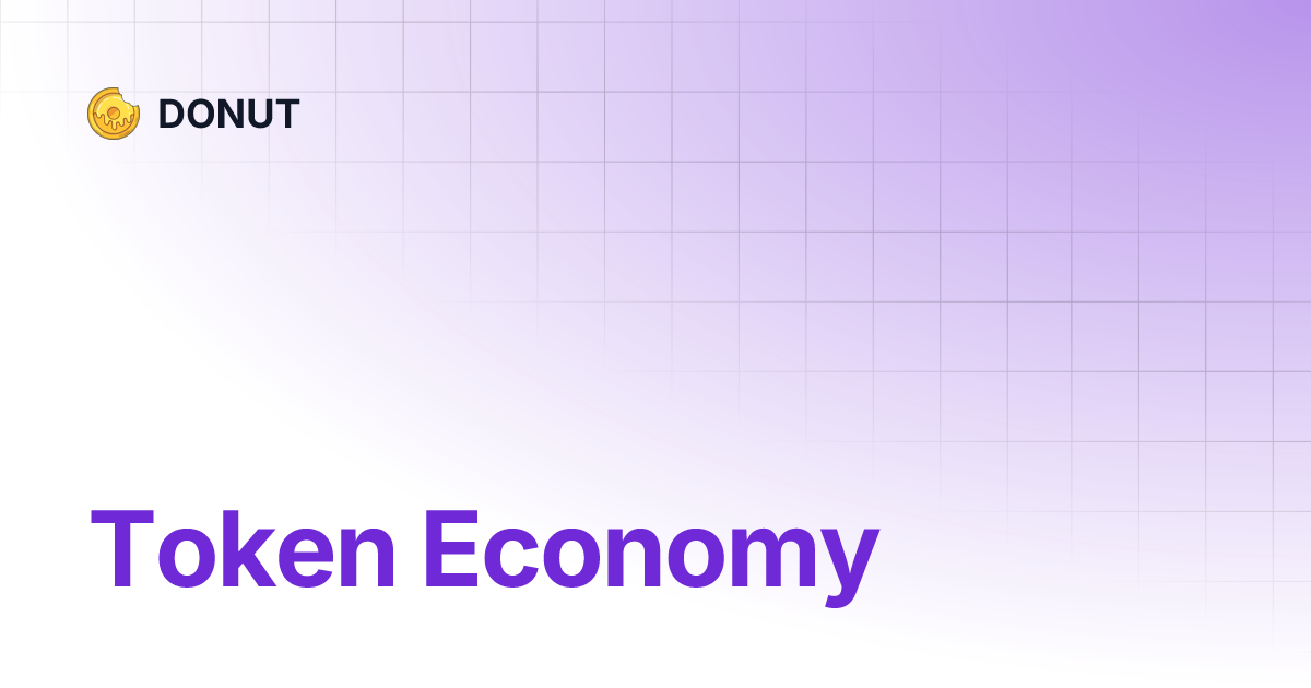 Token Economy | DONUT